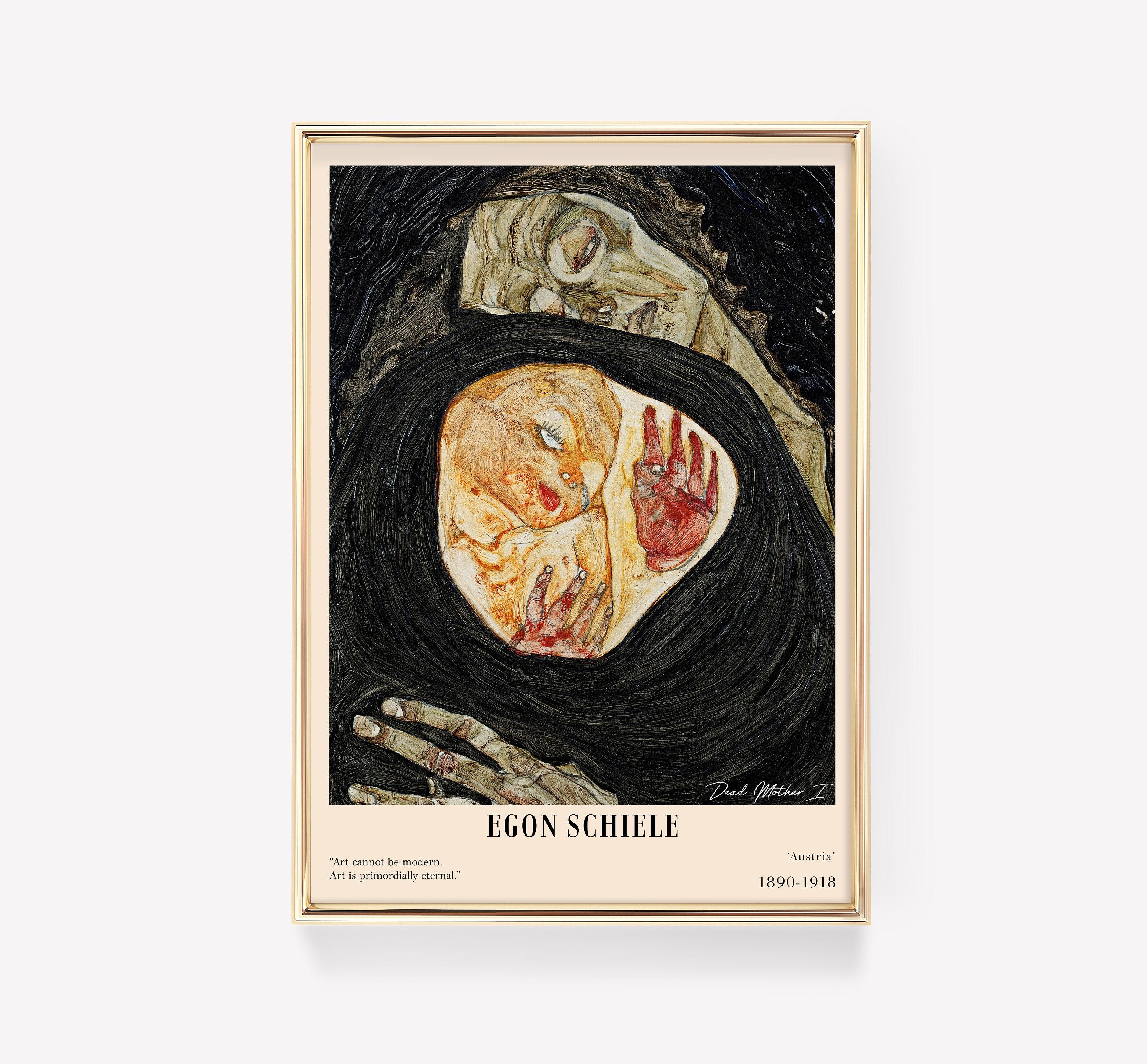 Egon Schiele Exhibition 2 Limited Edition Posters (No Frame)