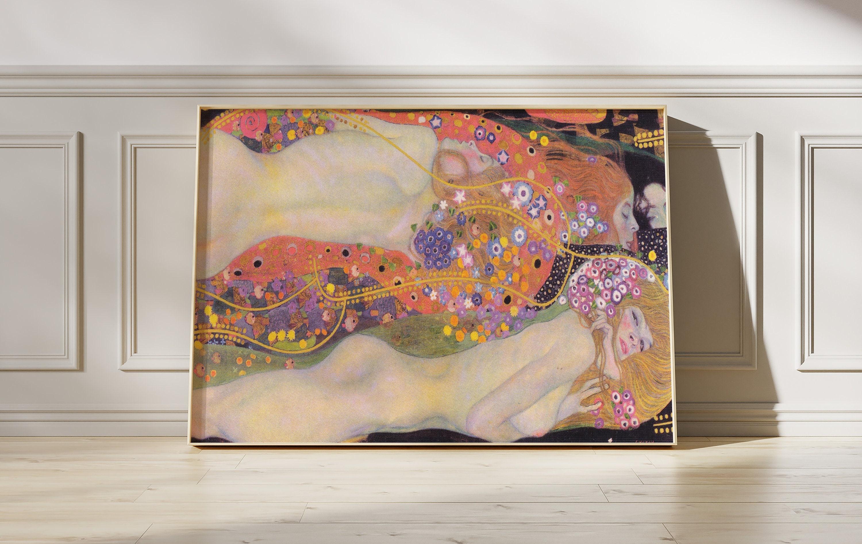 Gustav Klimt Water Serpents Ii 1904 Limited Edition Posters (No Frame)