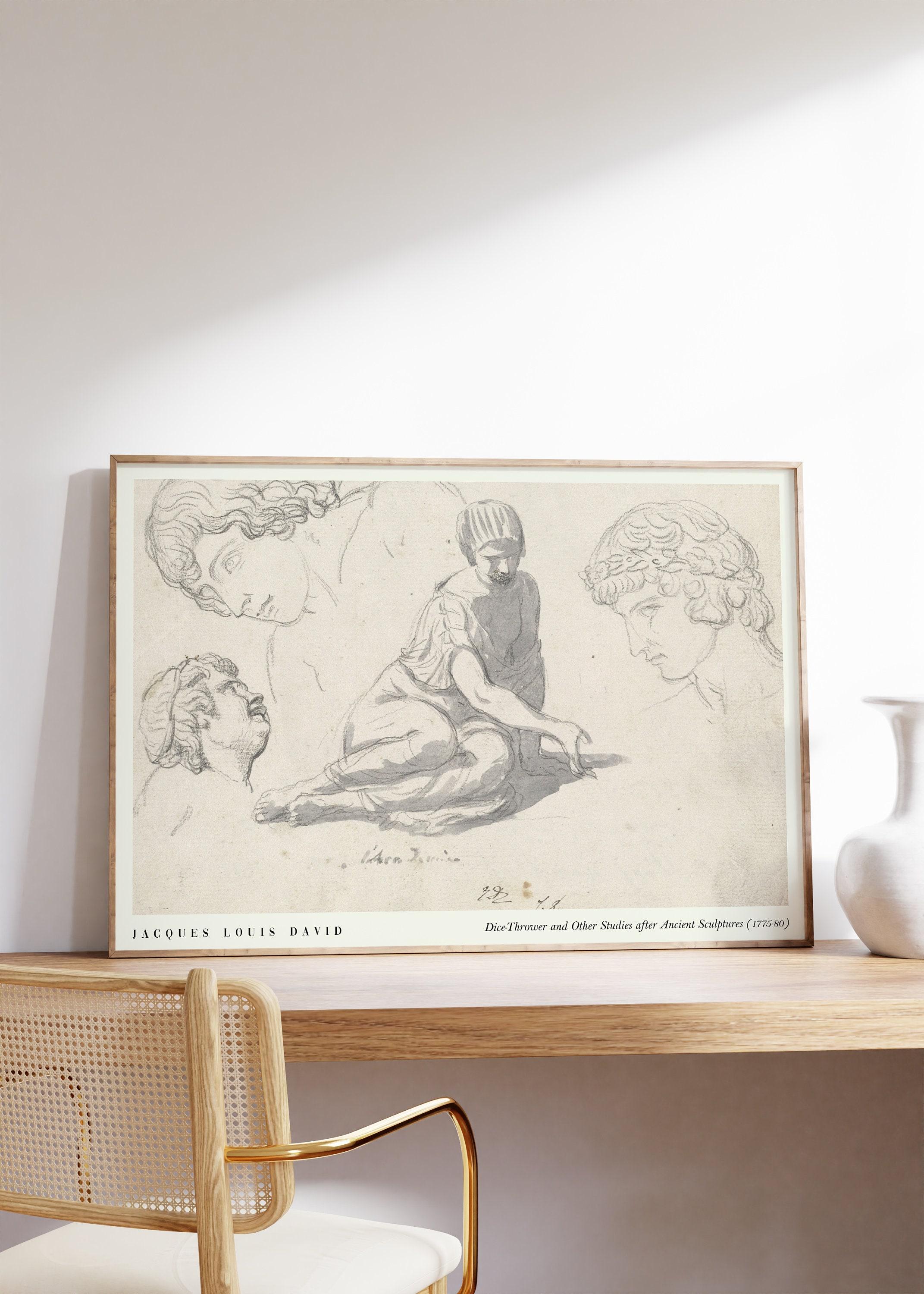 Jacques Louis David Art 5 Awesome Poster (No Frame)