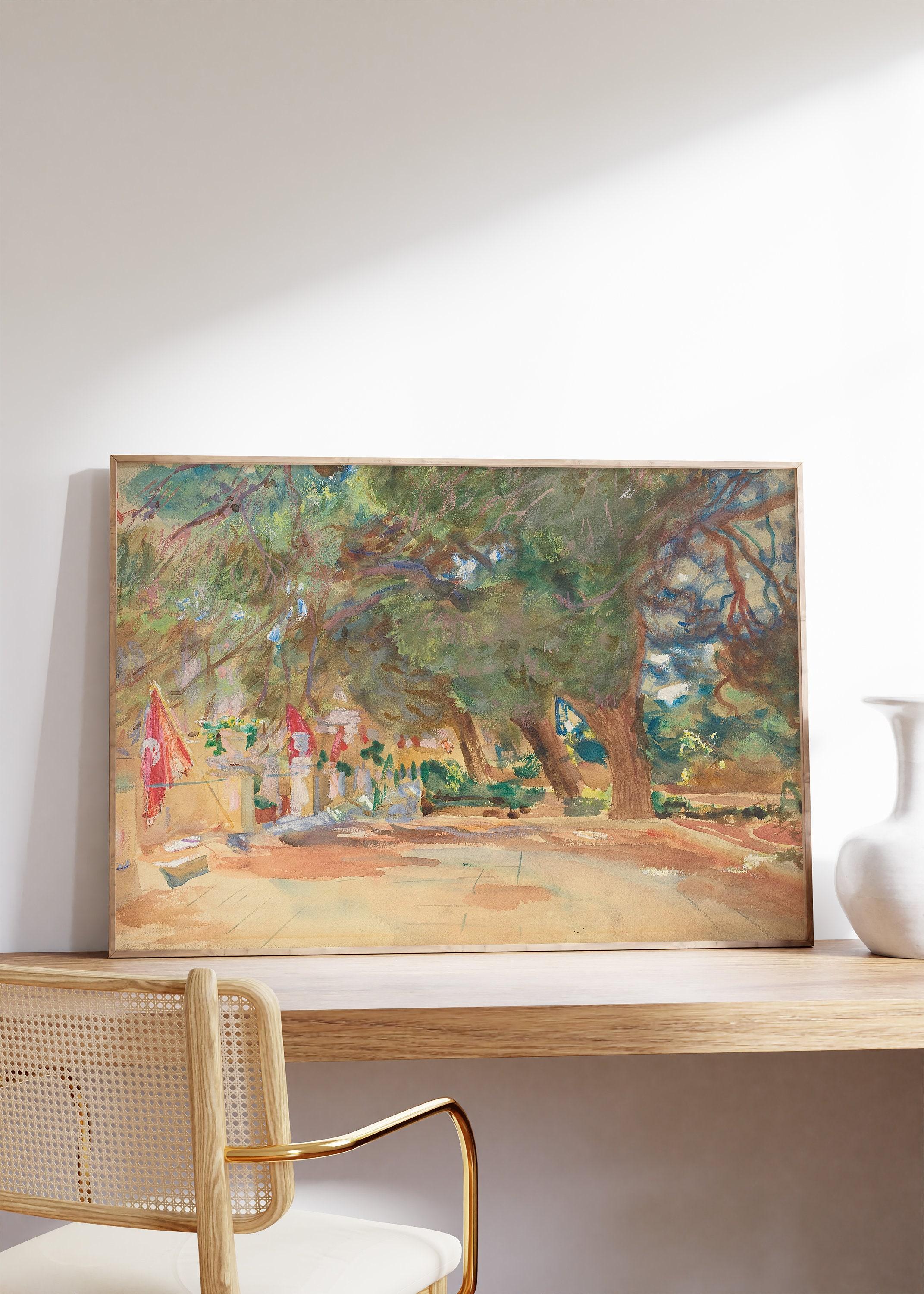 John Singer Sargent A War Memorial 1918 Scenery Decor Famous Limited ...