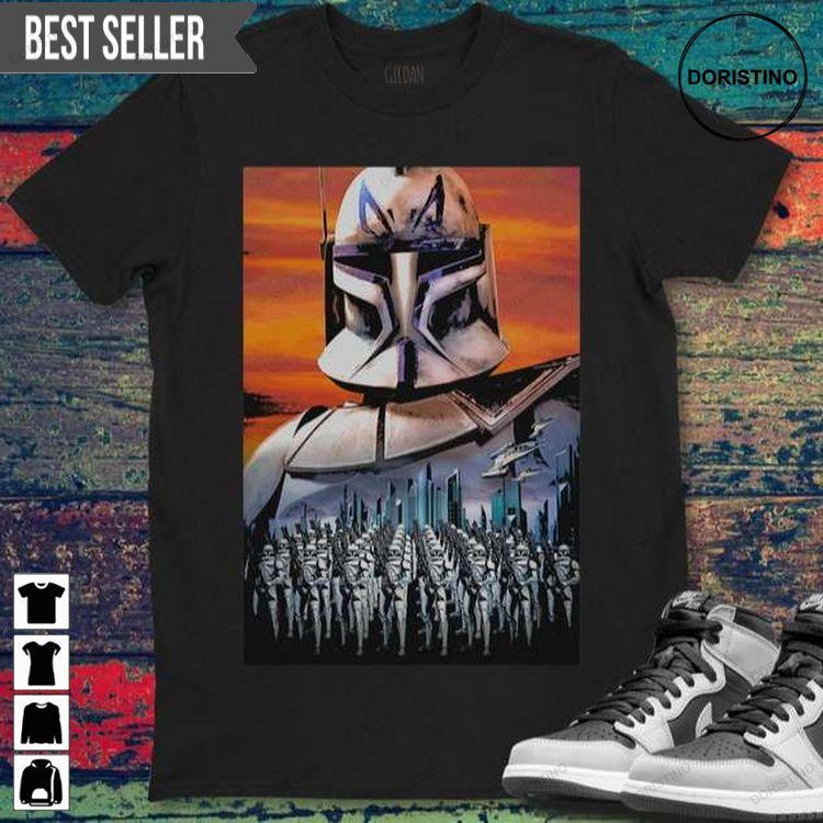 Star Wars Clone Wars Captain Rex Clone Troopers Disney Shirt