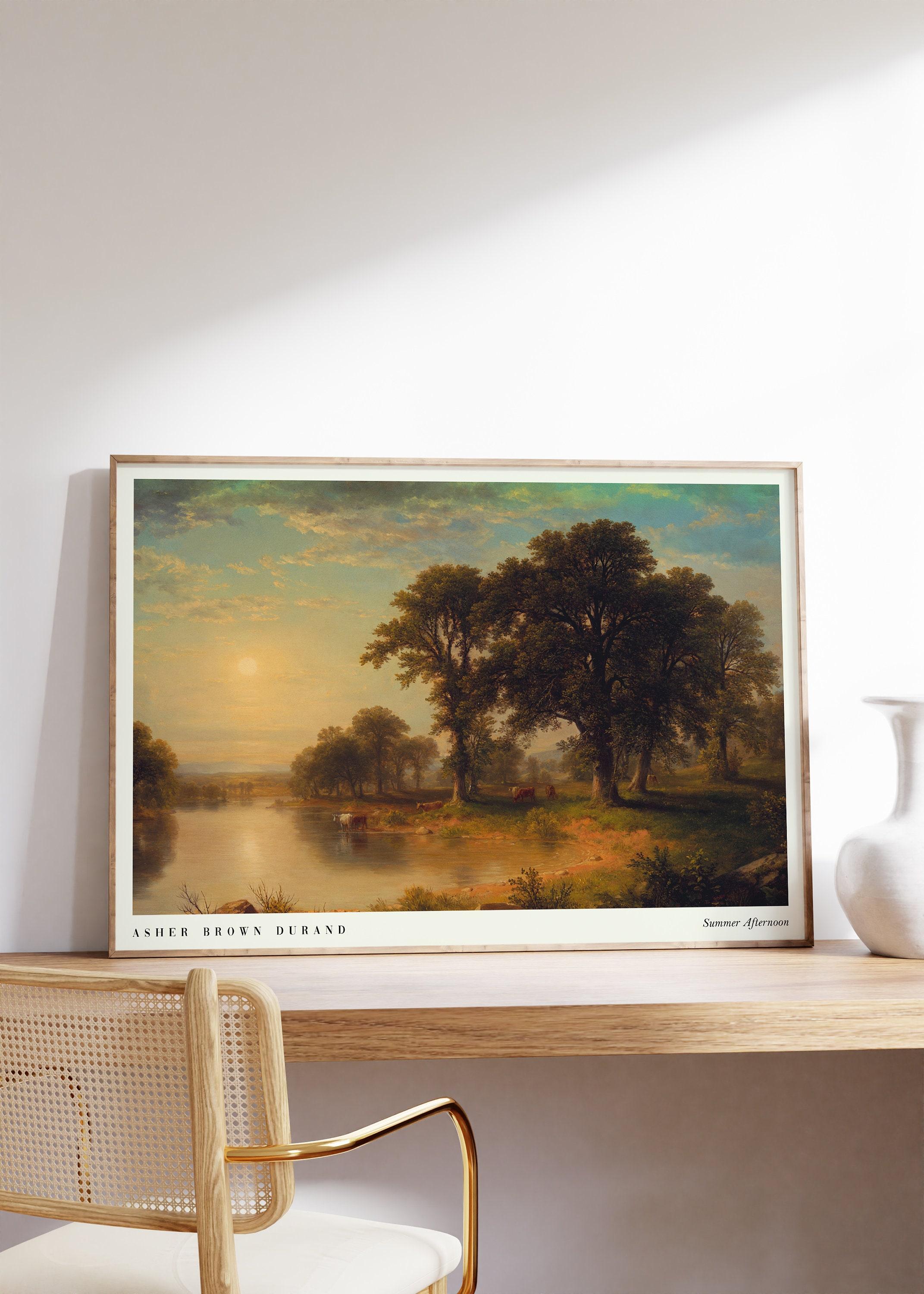 Asher Brown Durand Summer Afternoon 1865 Landscape Limited Edition ...