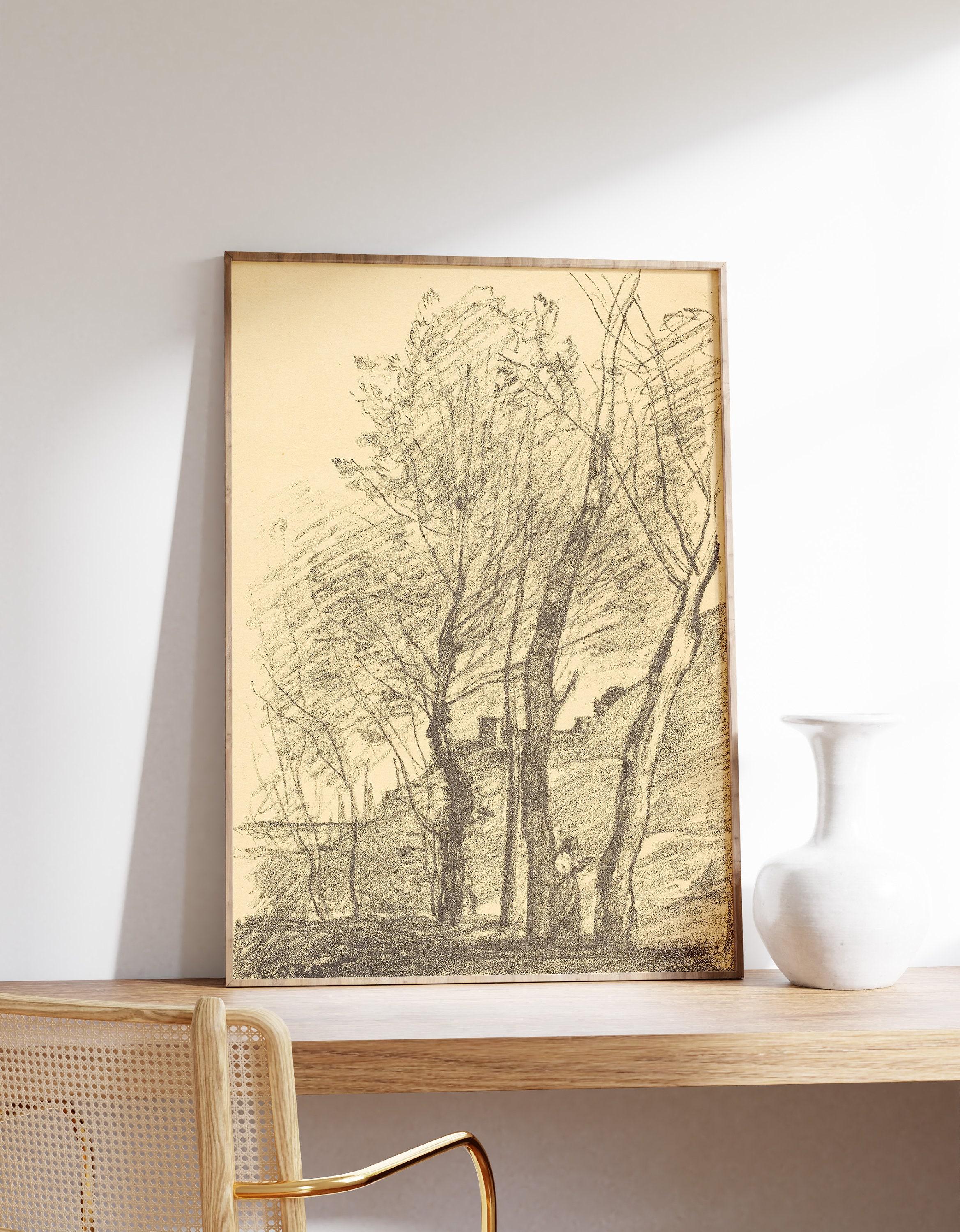 Jean Baptiste Camille Corot Reading Beneath The Trees 1874 Awesome ...