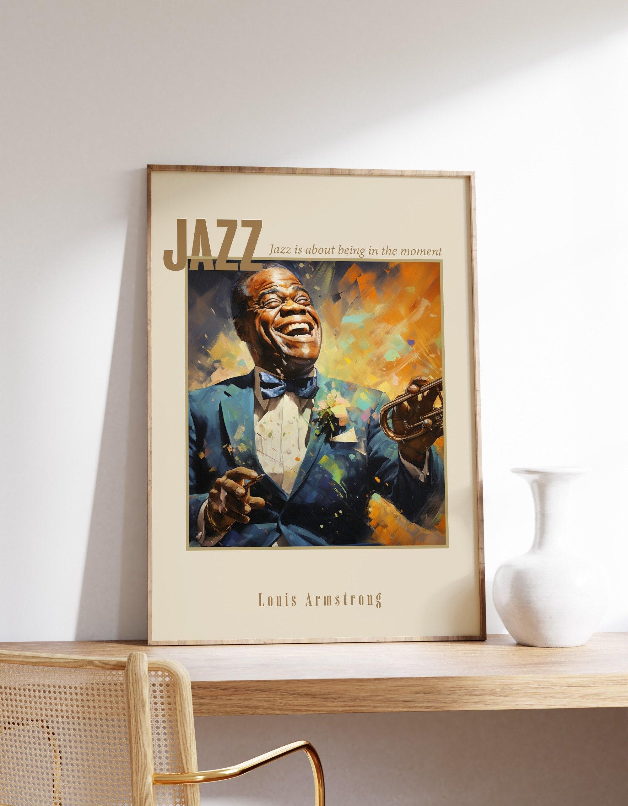 Louis Armstrong 2 Limited Edition Posters (No Frame)