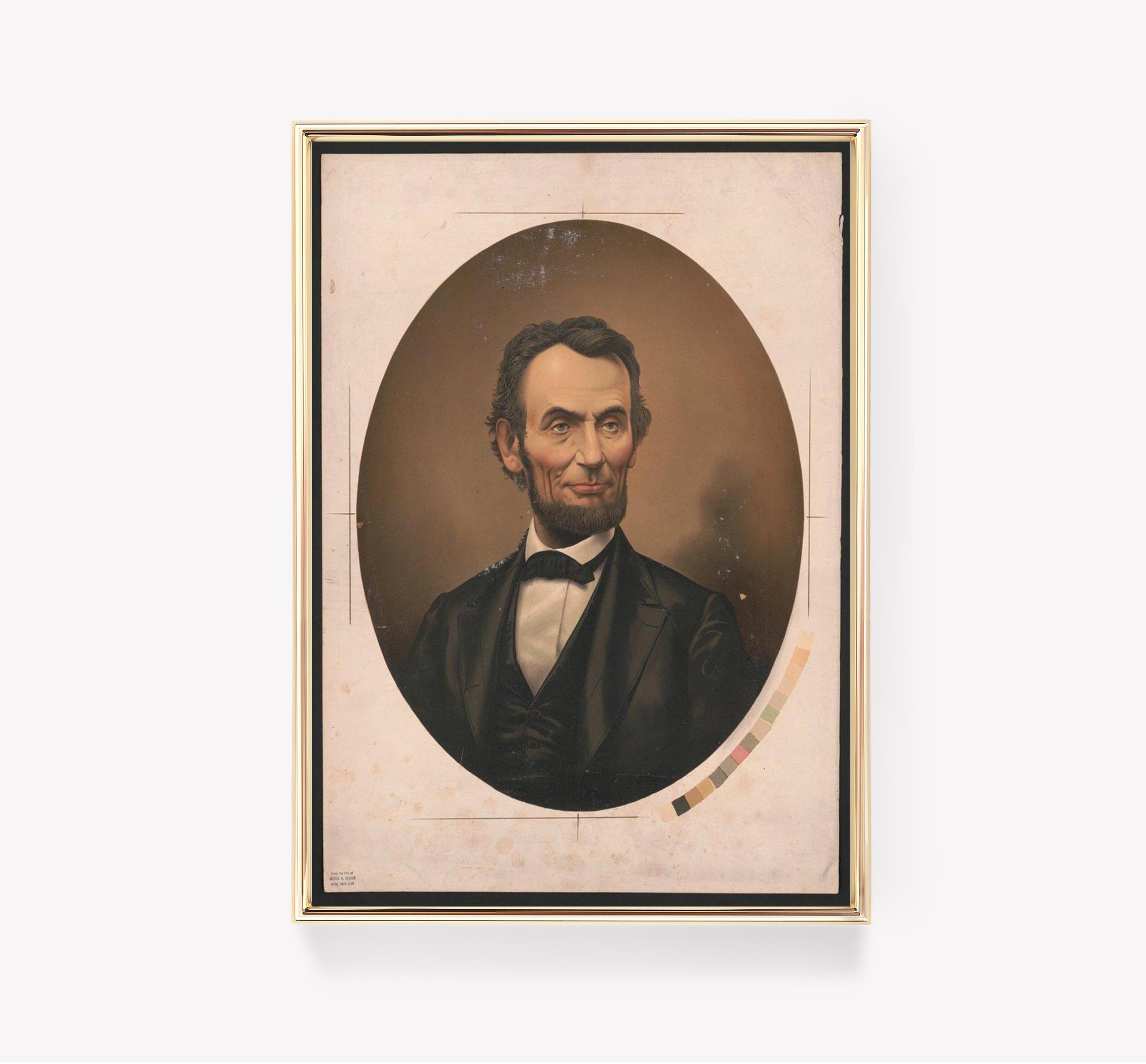 Abraham Lincoln 4 Limited Edition Posters (No Frame)