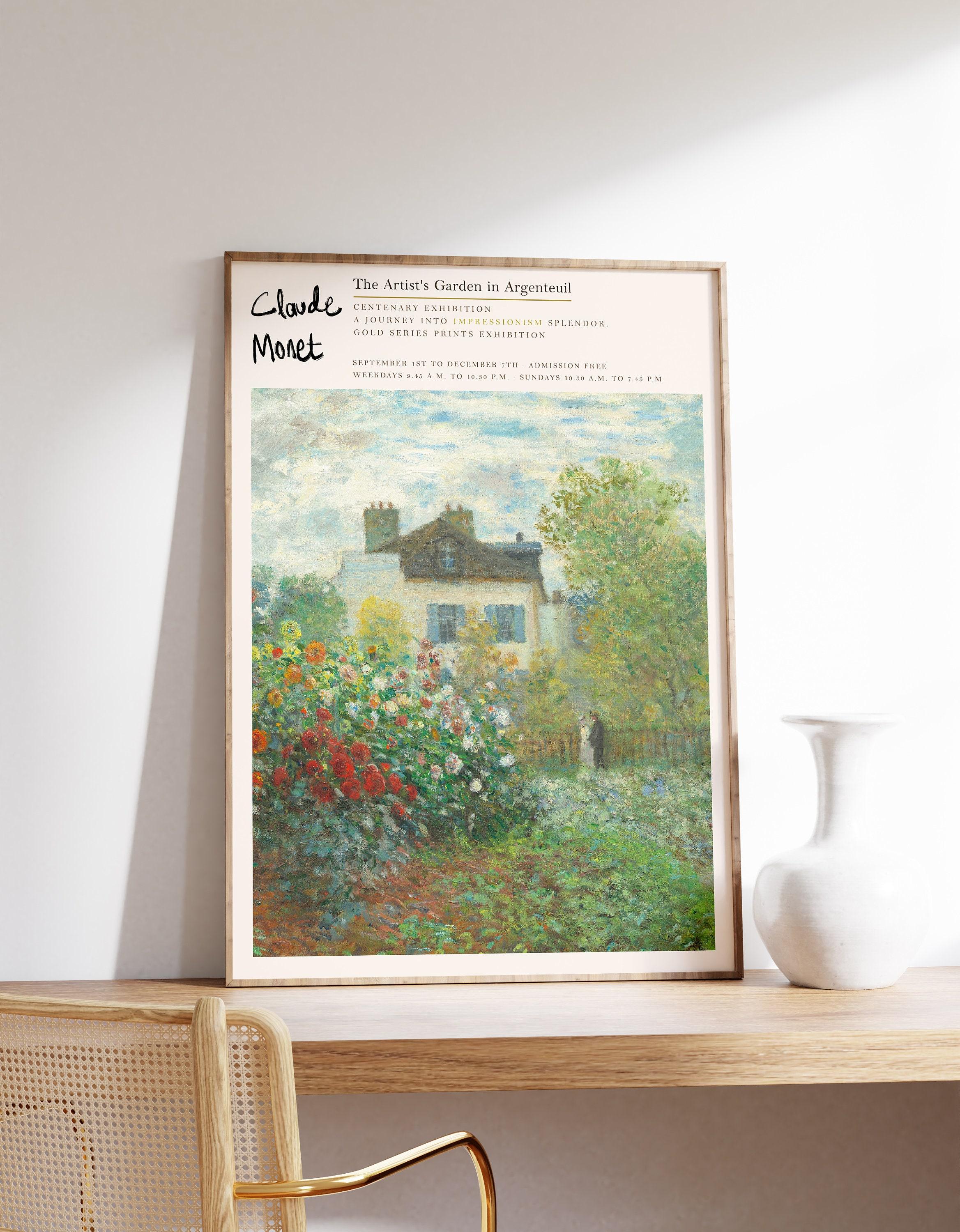 Claude Monet Art Exhibition 4 Awesome Poster (No Frame)