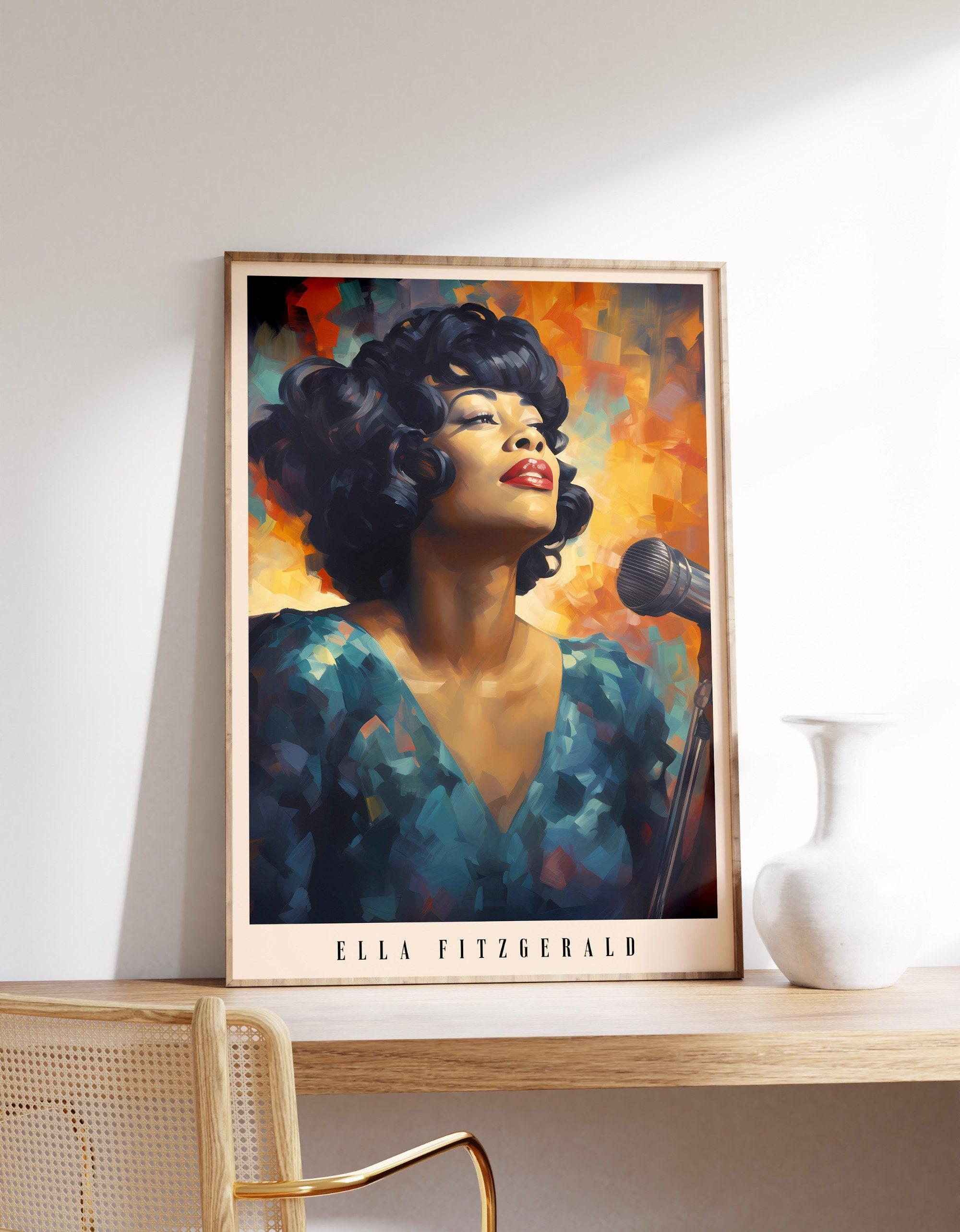 Ella Fitzgerald Limited Edition Posters (No Frame)