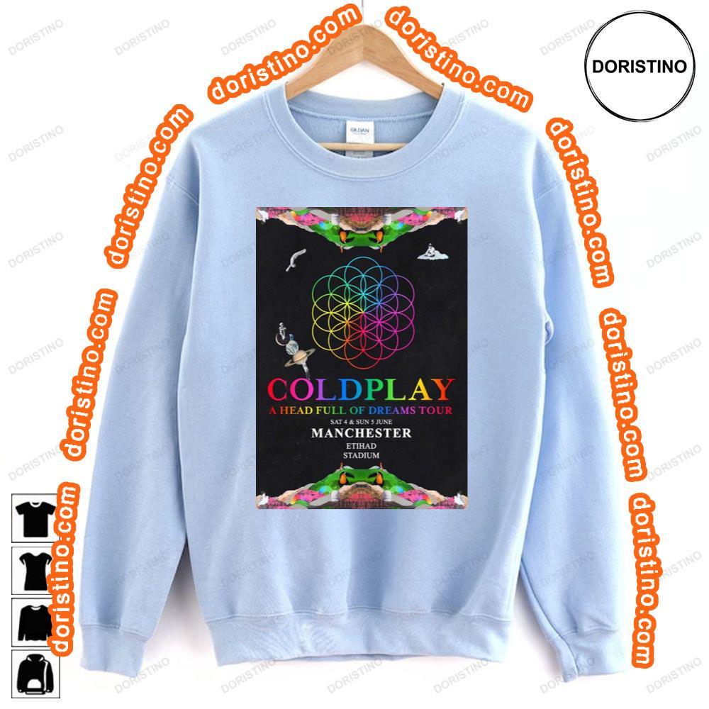 Coldplay Manchester Etihad Stadium June 45th 2016 Shirt