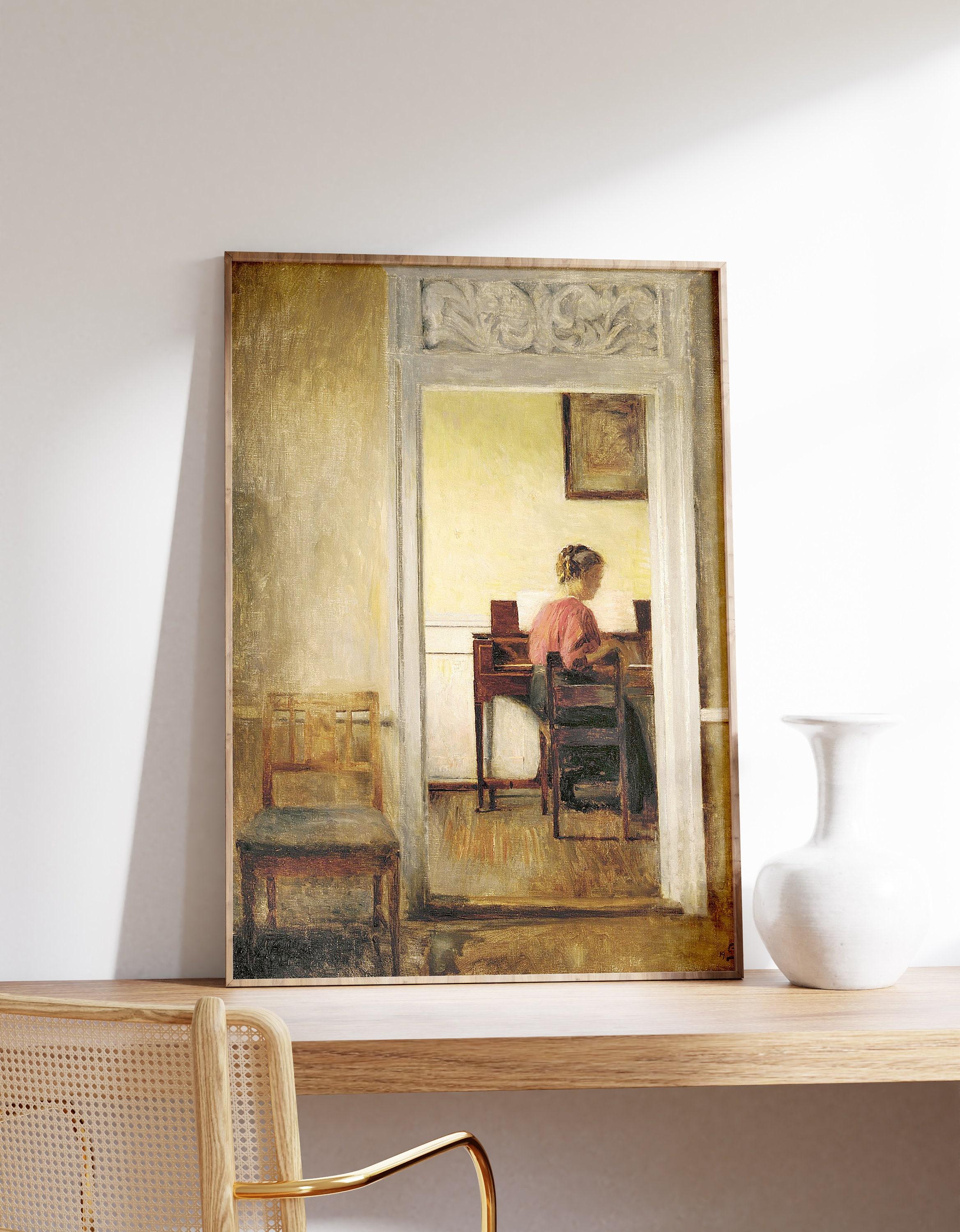 Antique Interior 2 Trending Style Poster (No Frame)