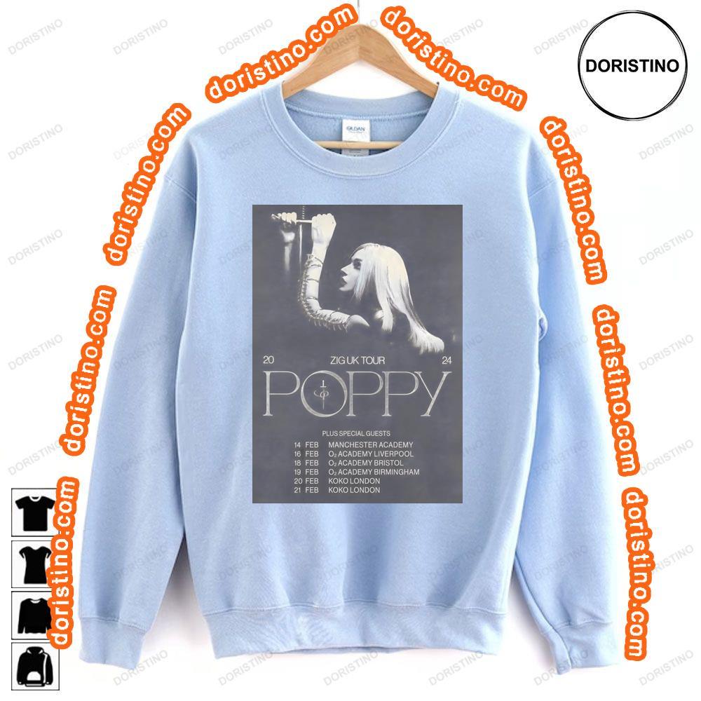 Poppy Singer Zig 2024 Uk Tour Shirt