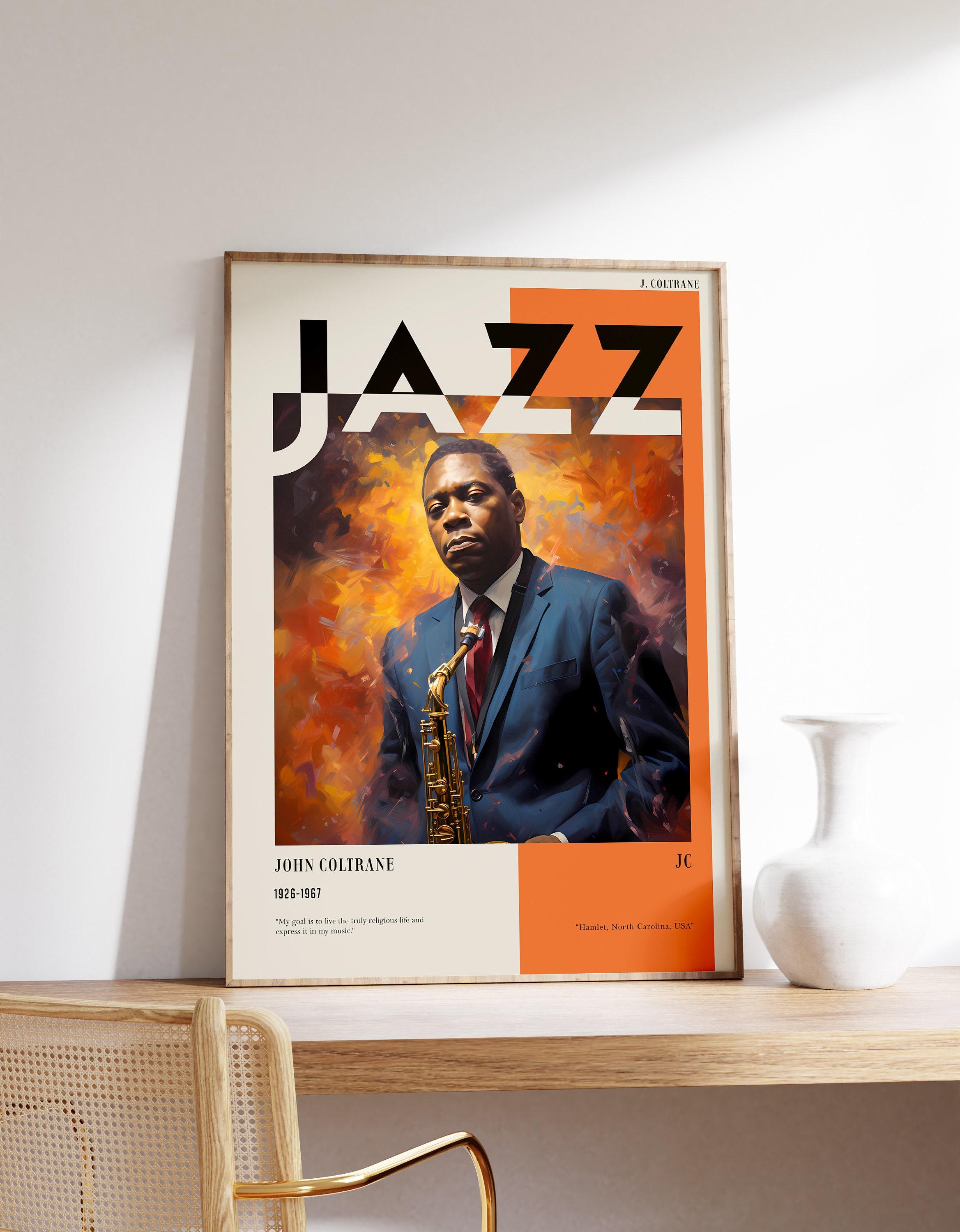John Coltrane 3 Limited Edition Posters (No Frame)