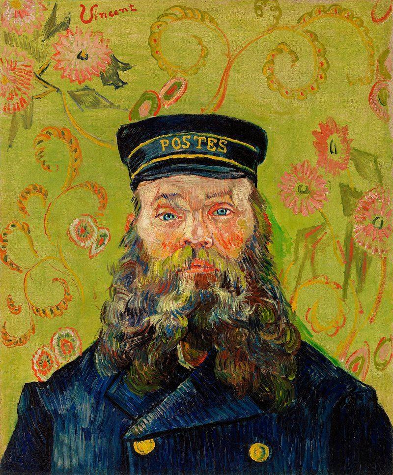 Van Gogh Portrait Joseph Roulin Awesome Poster (No Frame)