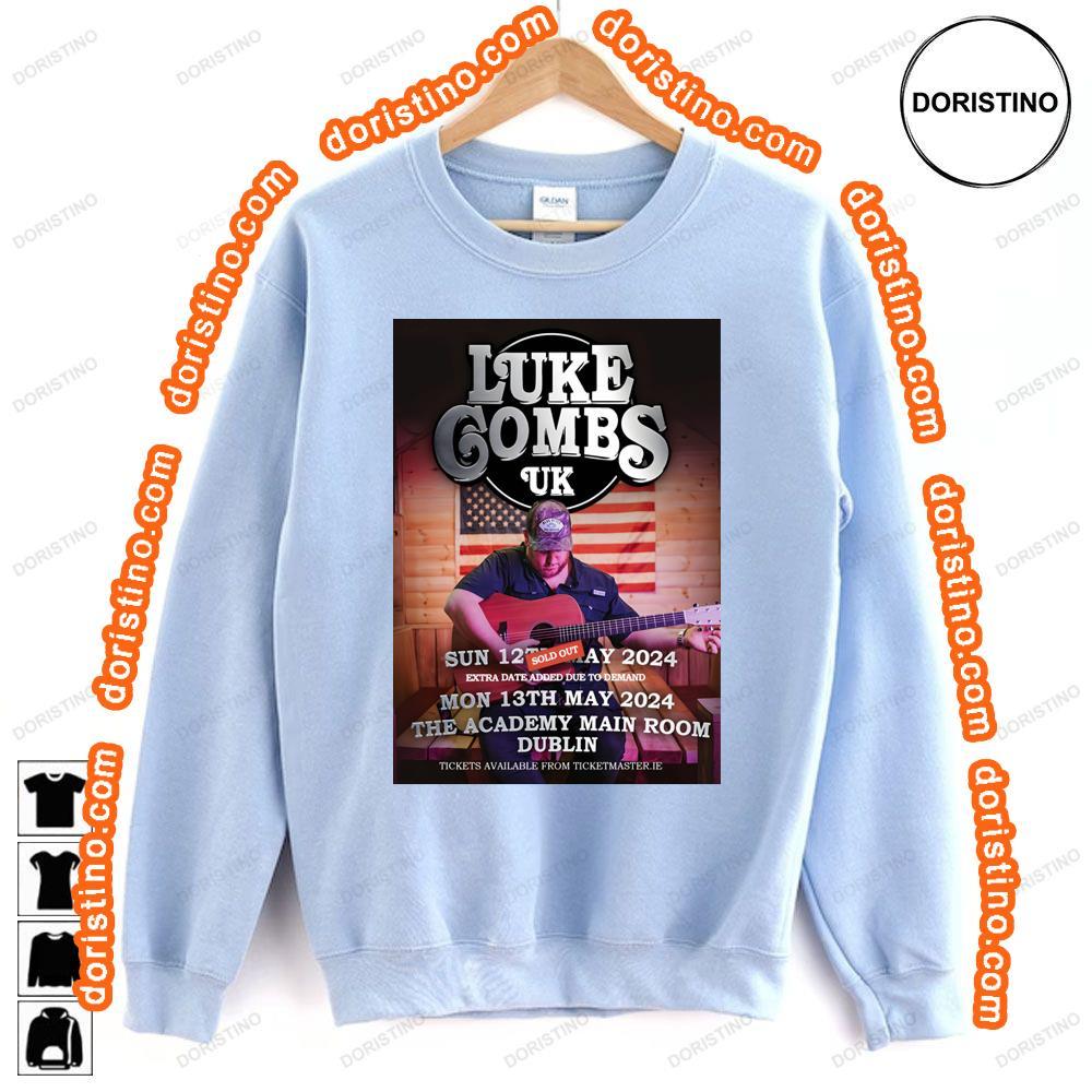 Luke Combs Getting Old 2024 World Tour Dublin The Academy Awesome Shirt