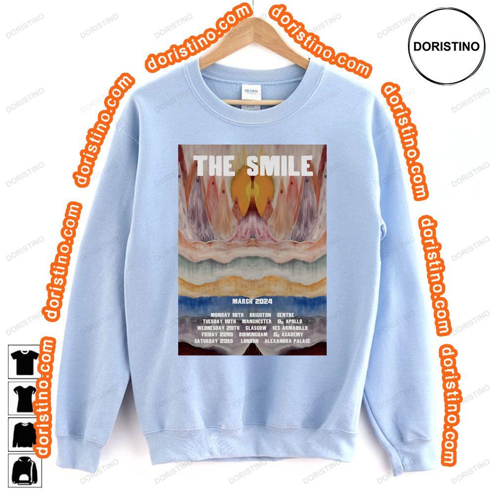 The Smile Band Wall Of Eyes 2024 Uk Tour Tshirt