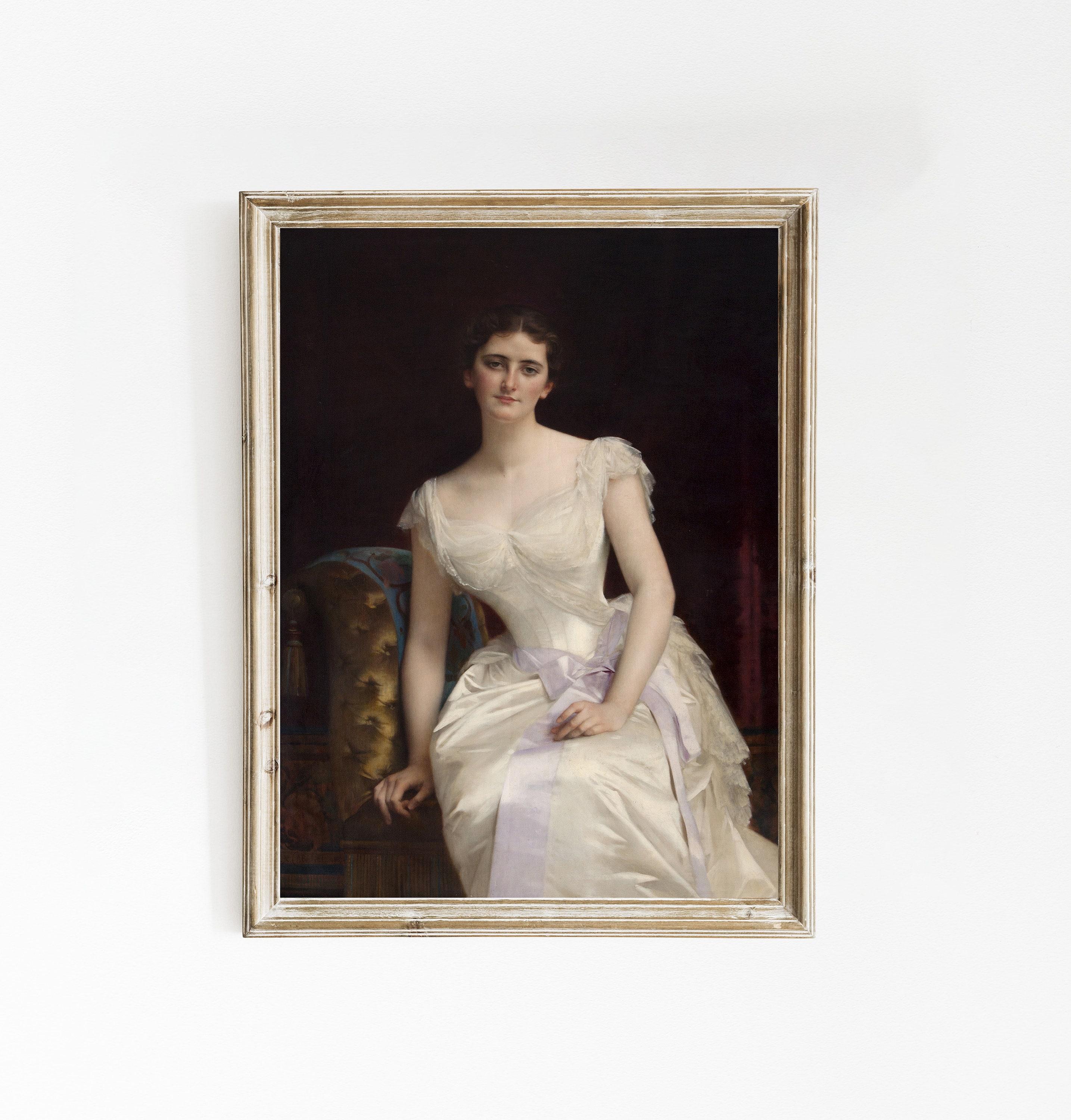 Alexandre Cabanel Portrait Of Mary Victoria Leiter 1887 Vintage Awesome ...