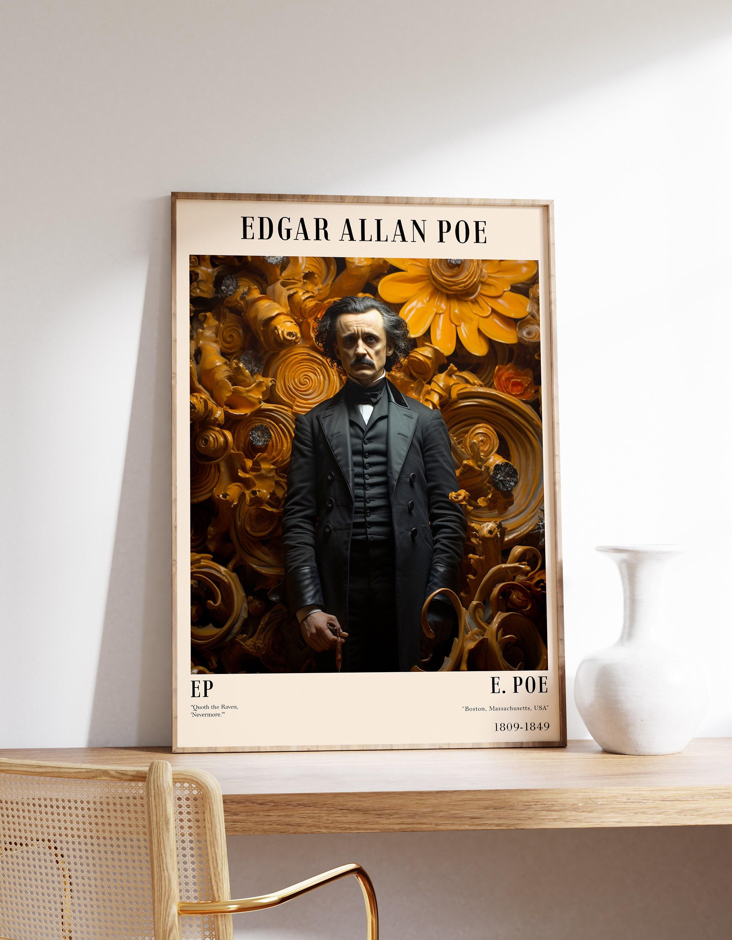 Edgar Allan Poe Awesome Poster (No Frame)