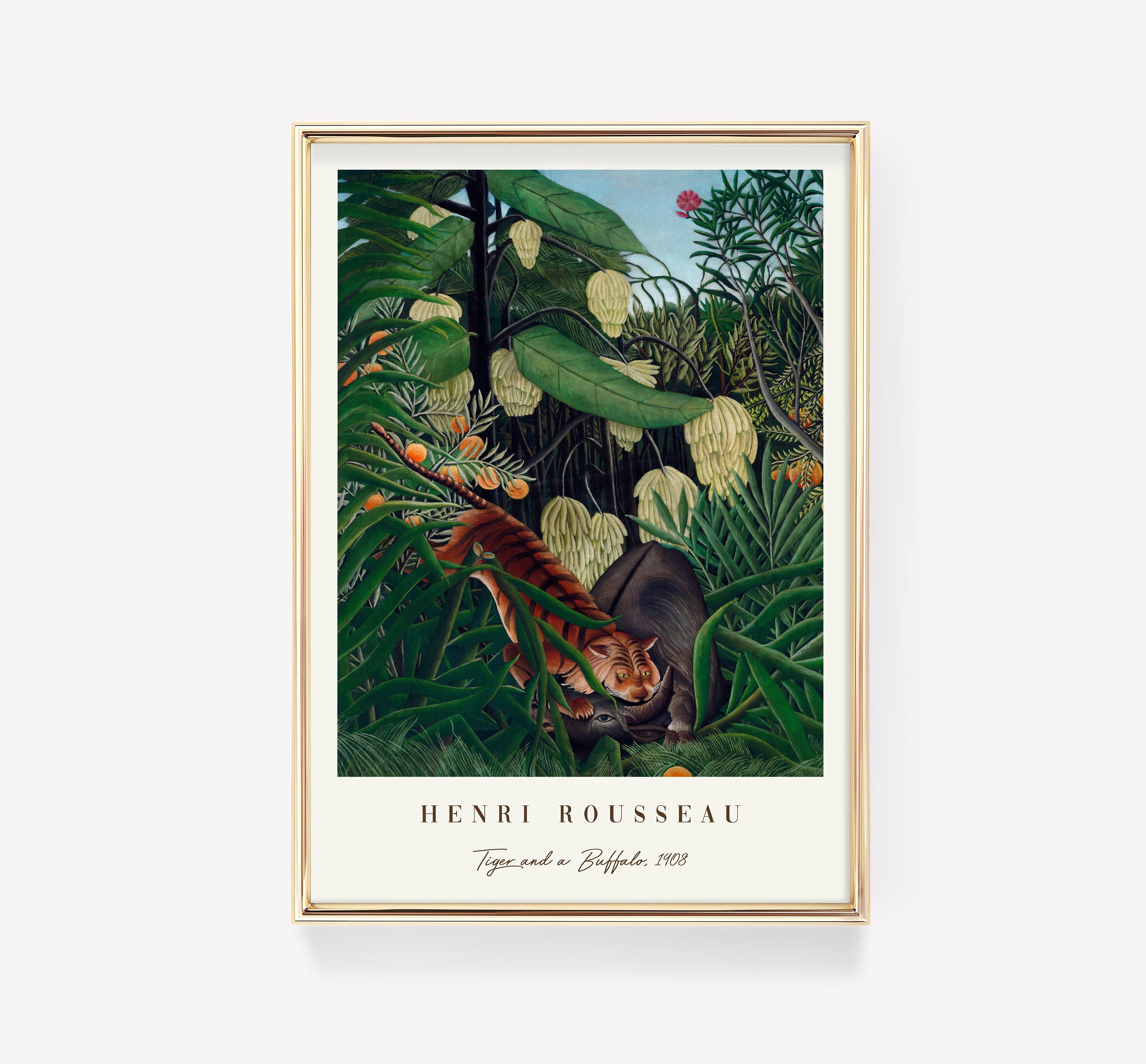 Henri Rousseau Art 6 Trending Style Poster (No Frame)