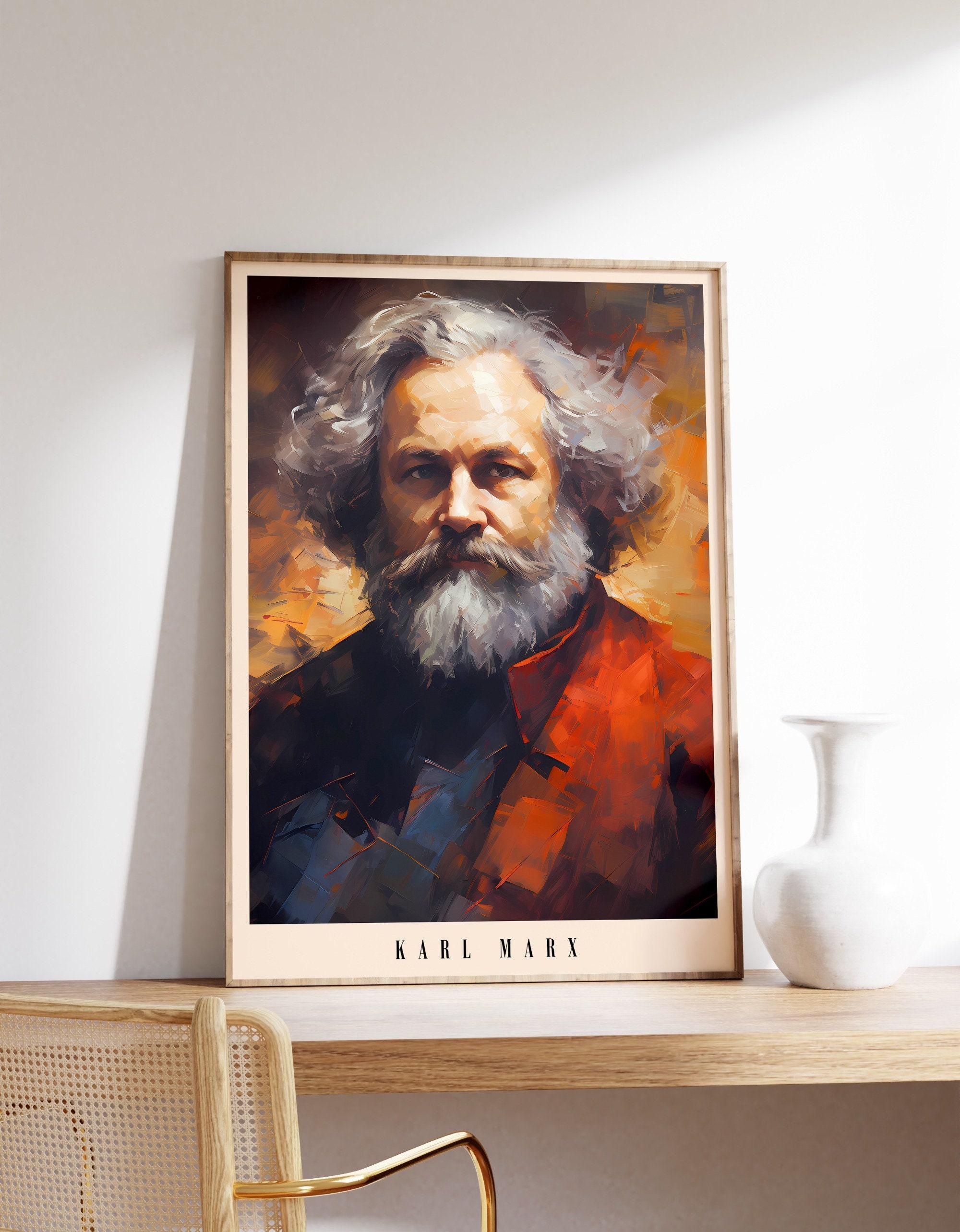 Karl Marx Philosophy Limited Edition Posters (No Frame)