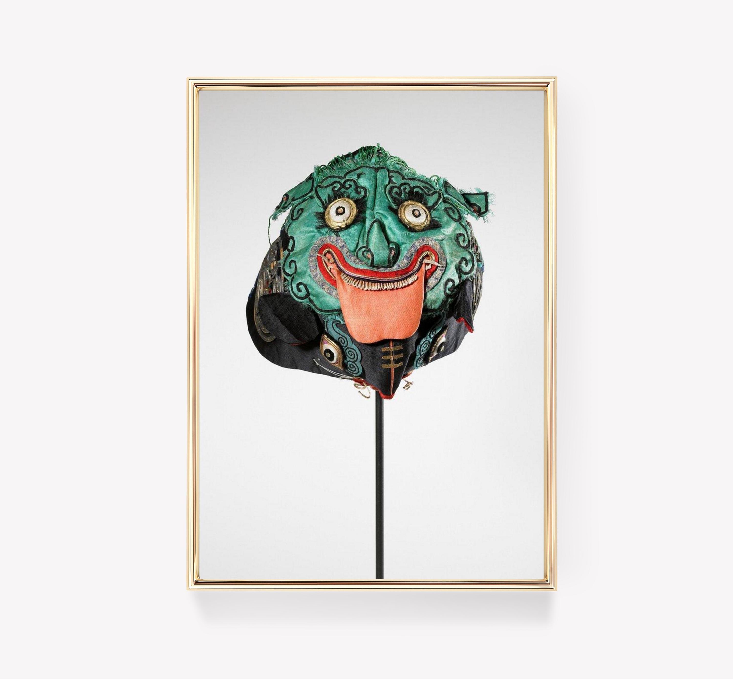 Tibetan Ritual Mask Cultural Limited Edition Posters (No Frame)