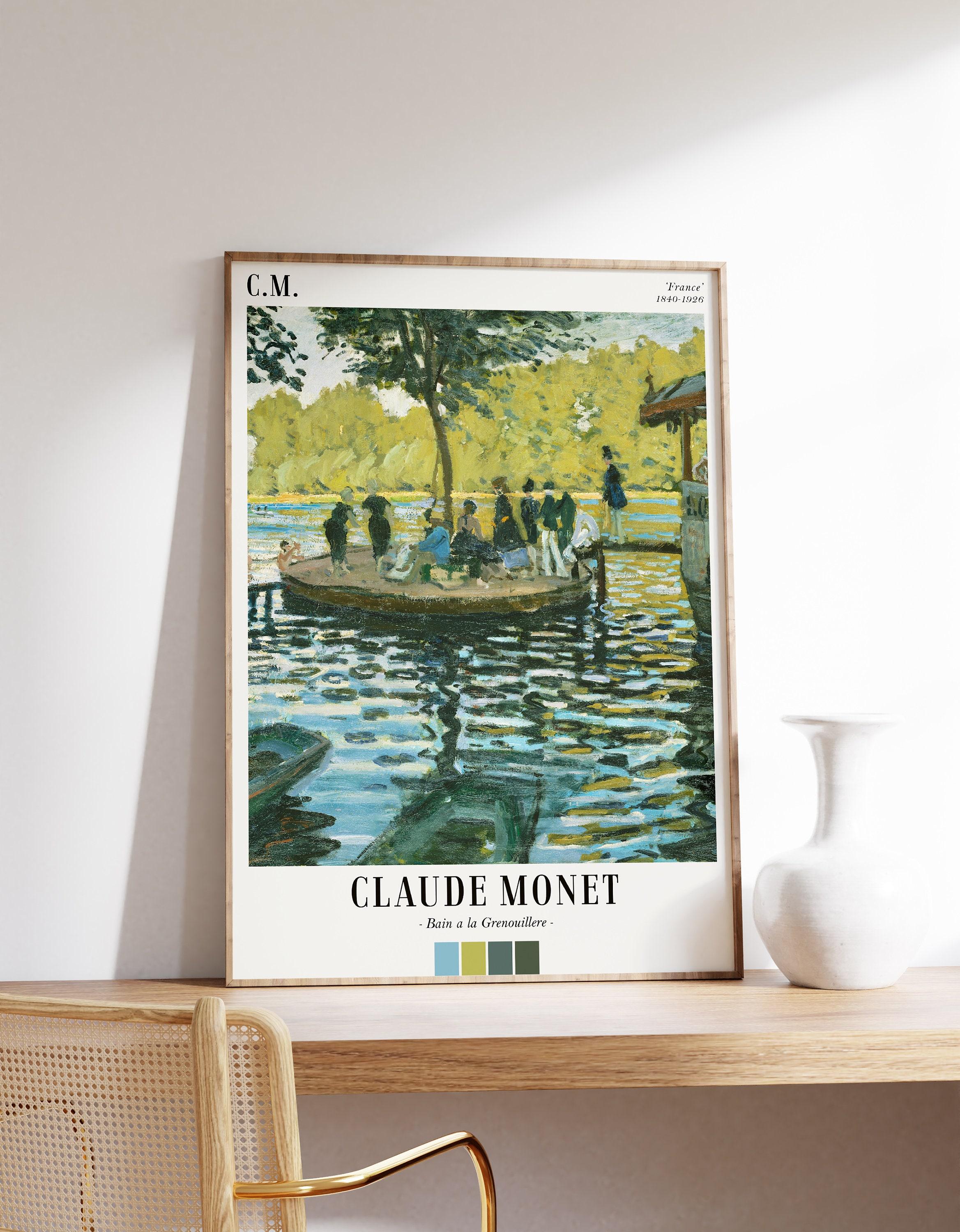Claude Monet Art 15 Awesome Poster (No Frame)