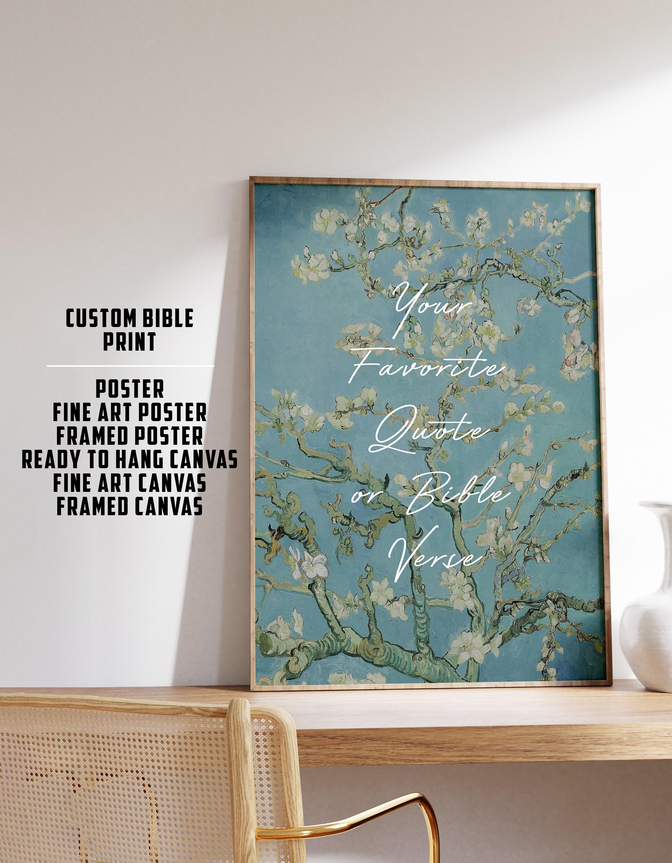 Custom Bible Verse 2 Awesome Poster (No Frame)