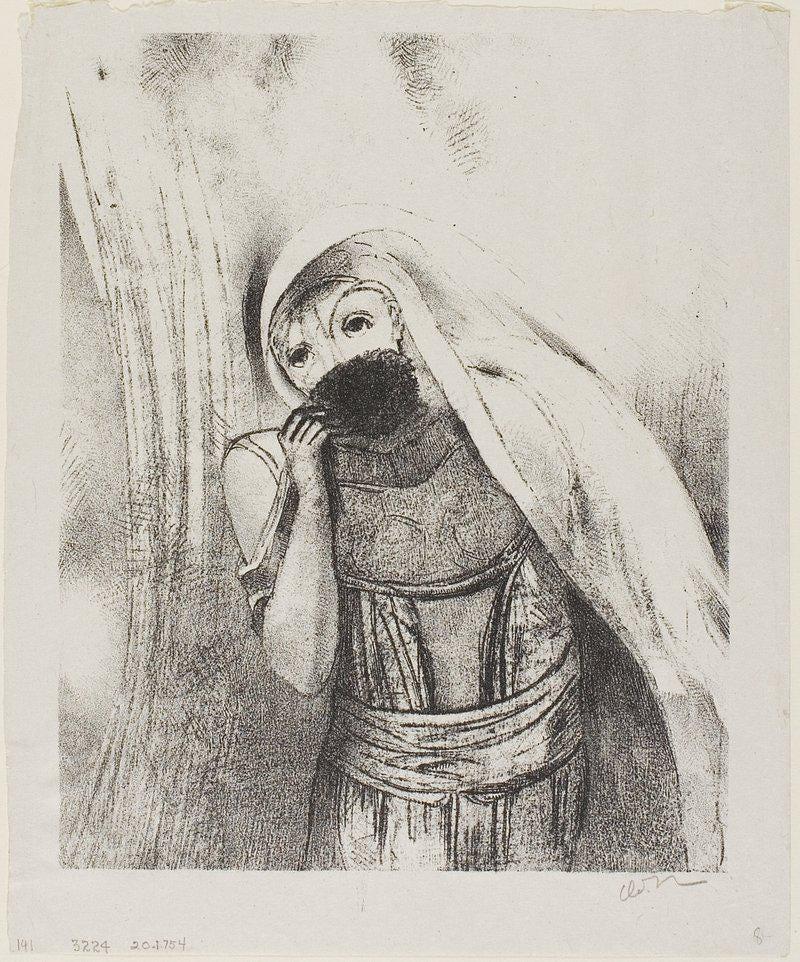 Odilon Redon Art Saint Anthony Temptation Vintage Limited Edition ...