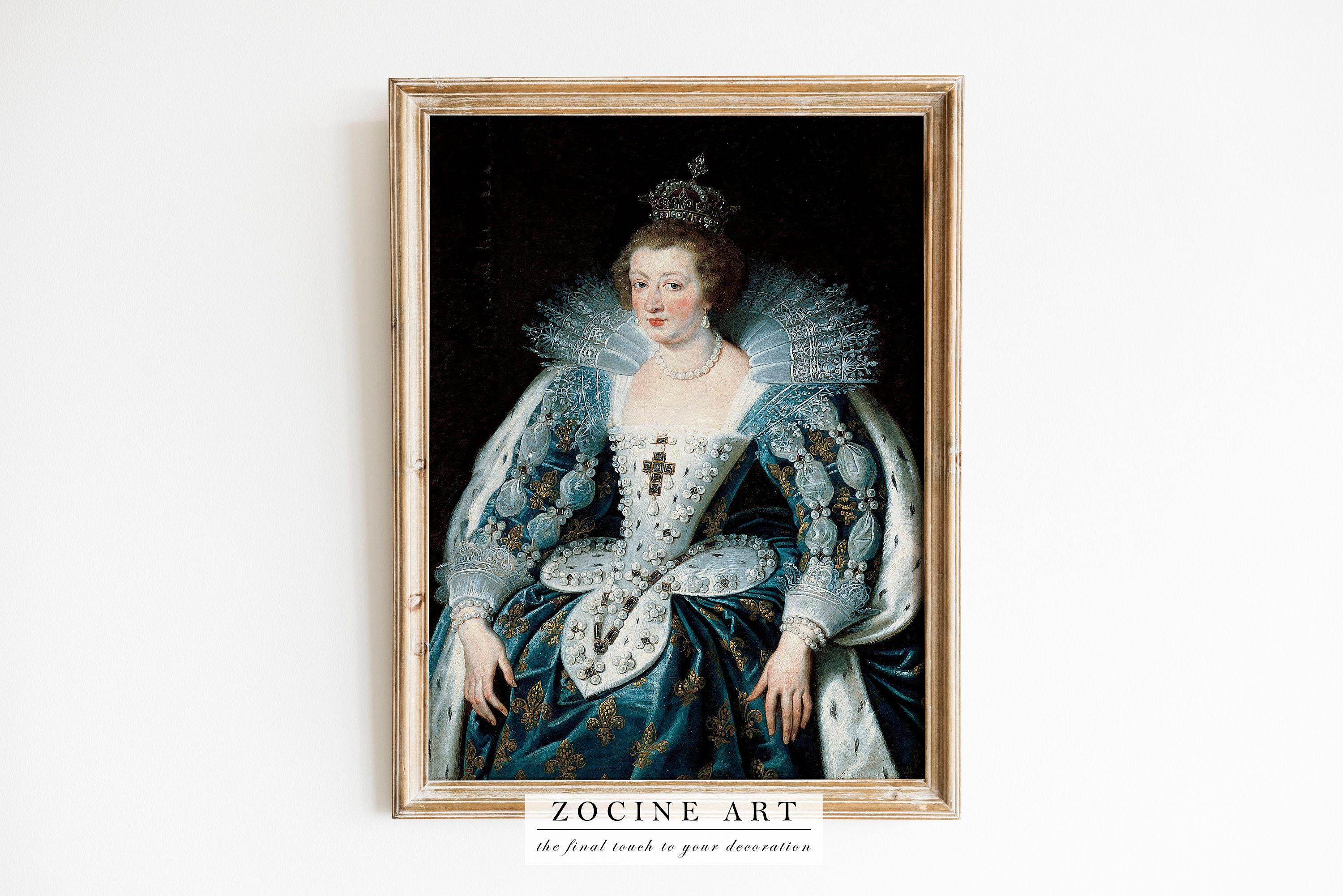 Peter Paul Rubens Portrait Of Anna Of Austria Queen Of France 1622 ...