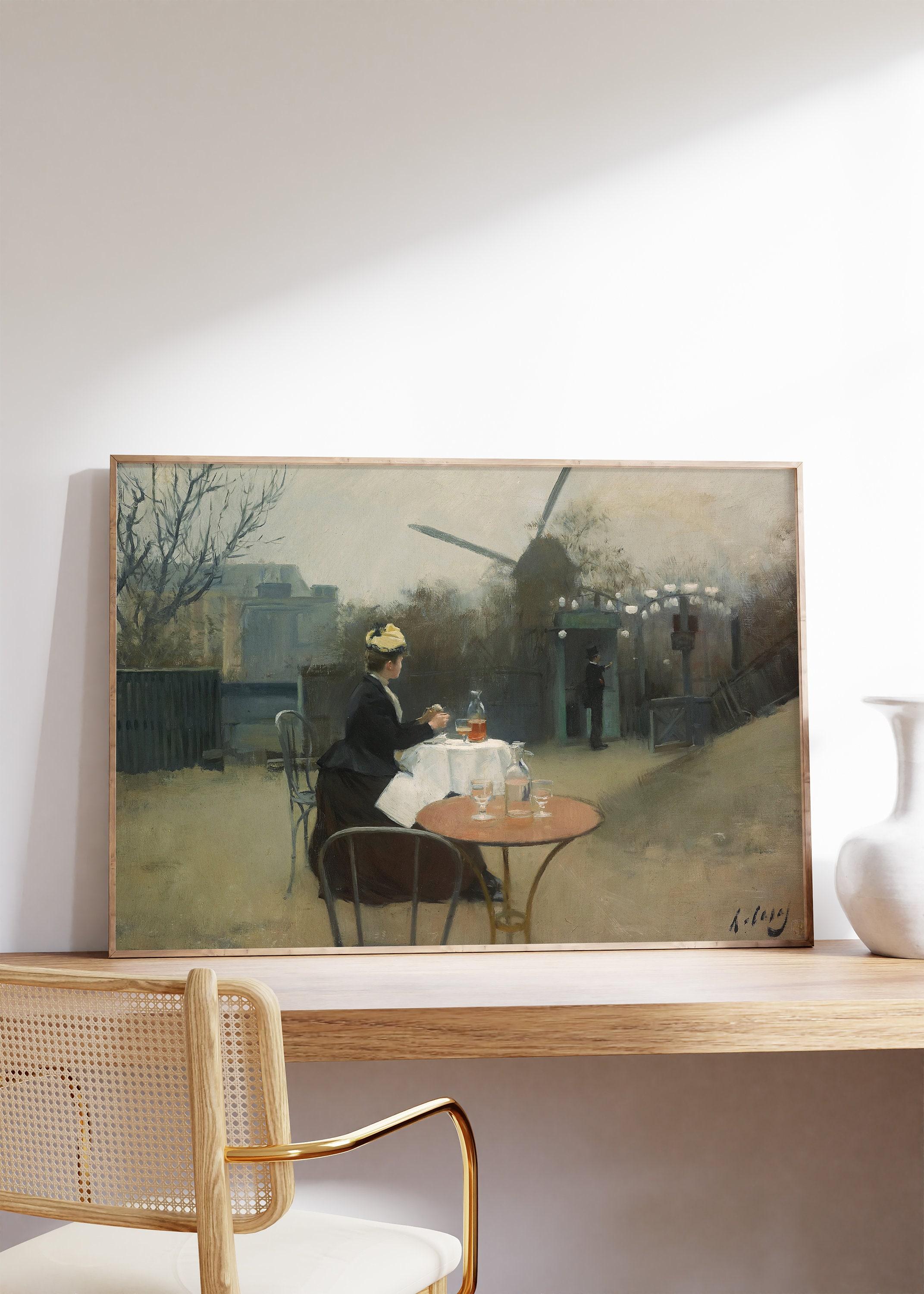 Ramon Casas Outdoors 1890 Vintage Awesome Poster (No Frame)