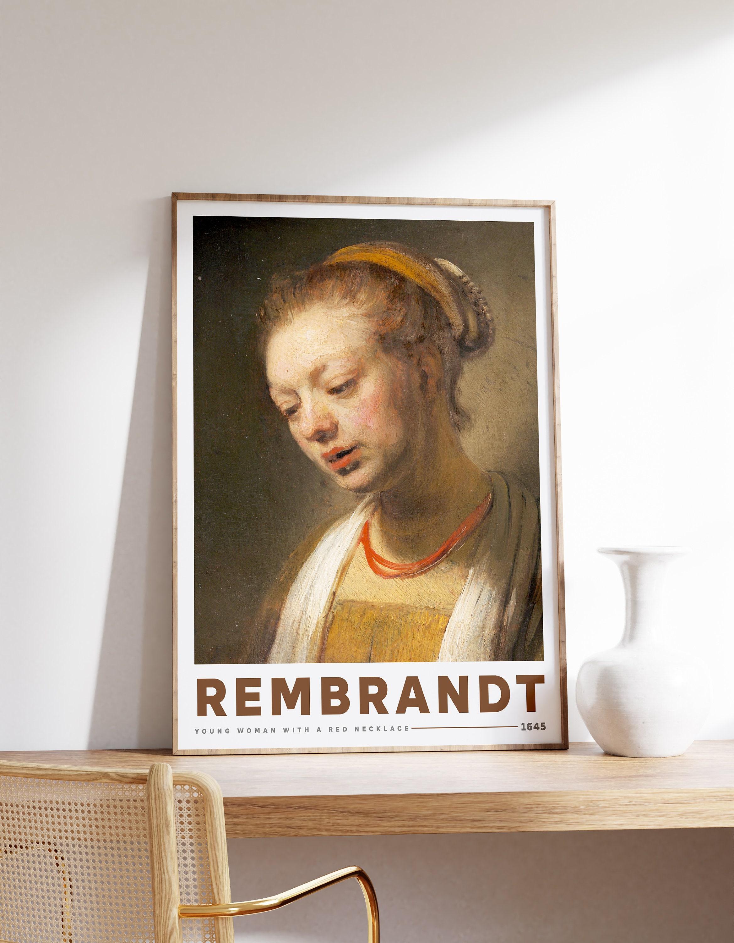 Rembrandt Art 10 Awesome Poster (No Frame)