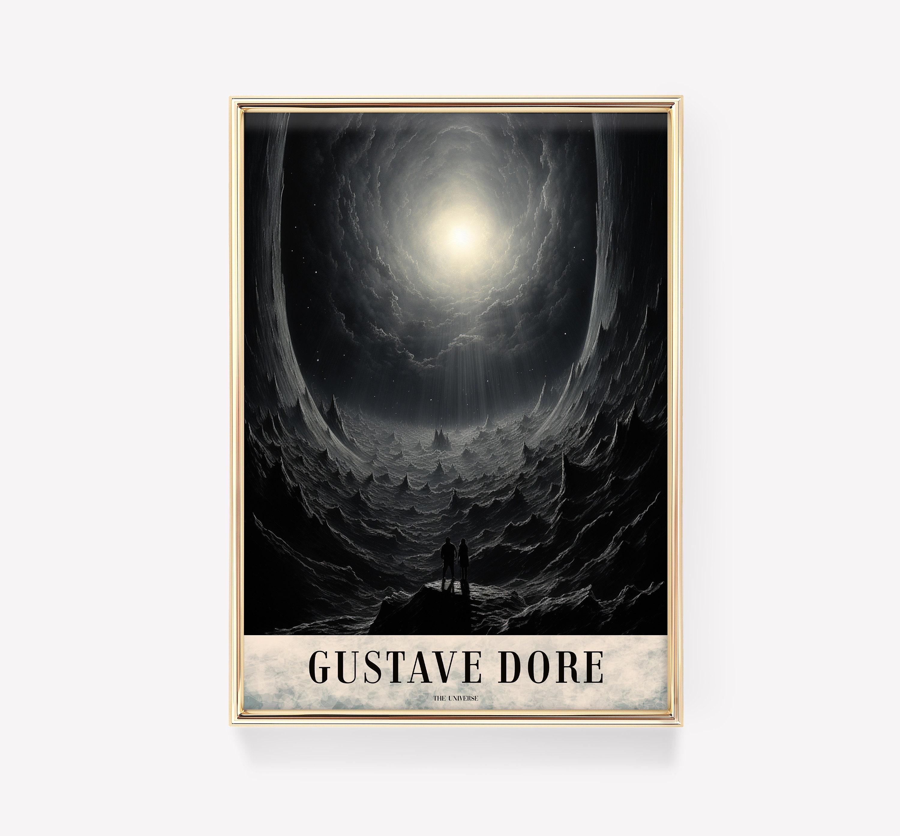 The Universe Art Gustave Dore Gothic Limited Edition Posters (No Frame)
