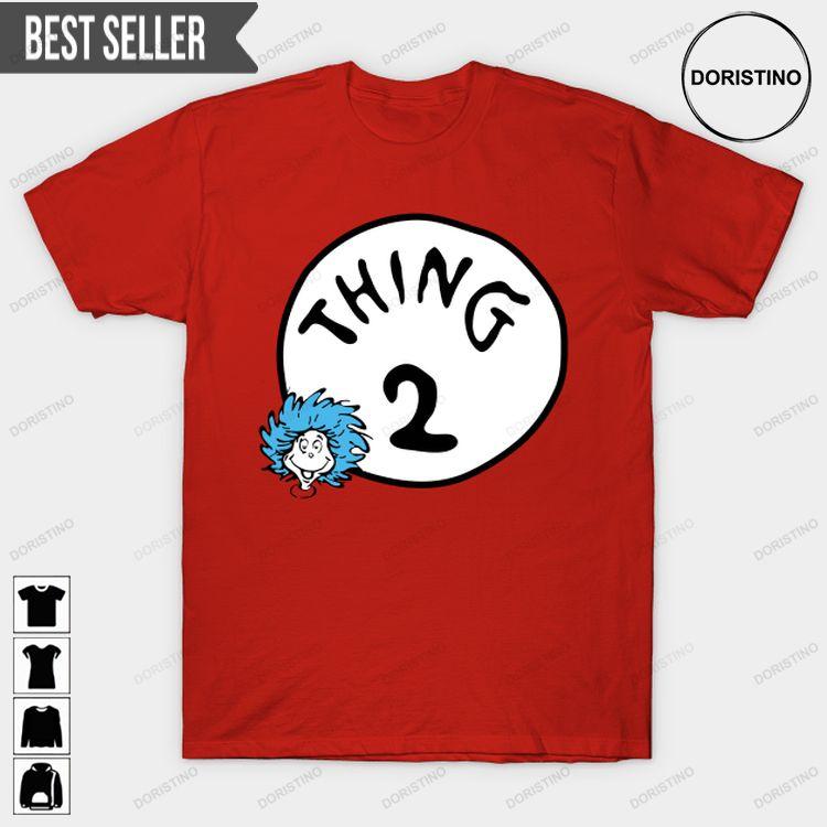 Thing 2 Dr Seuss Thing 2 Tee Shirt