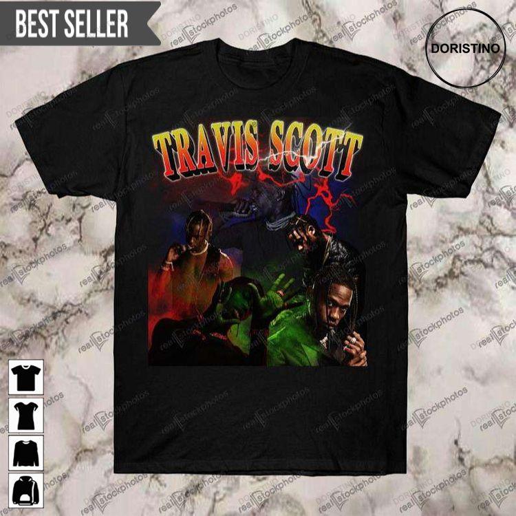 Travis Scott Retro Rapper Shirt